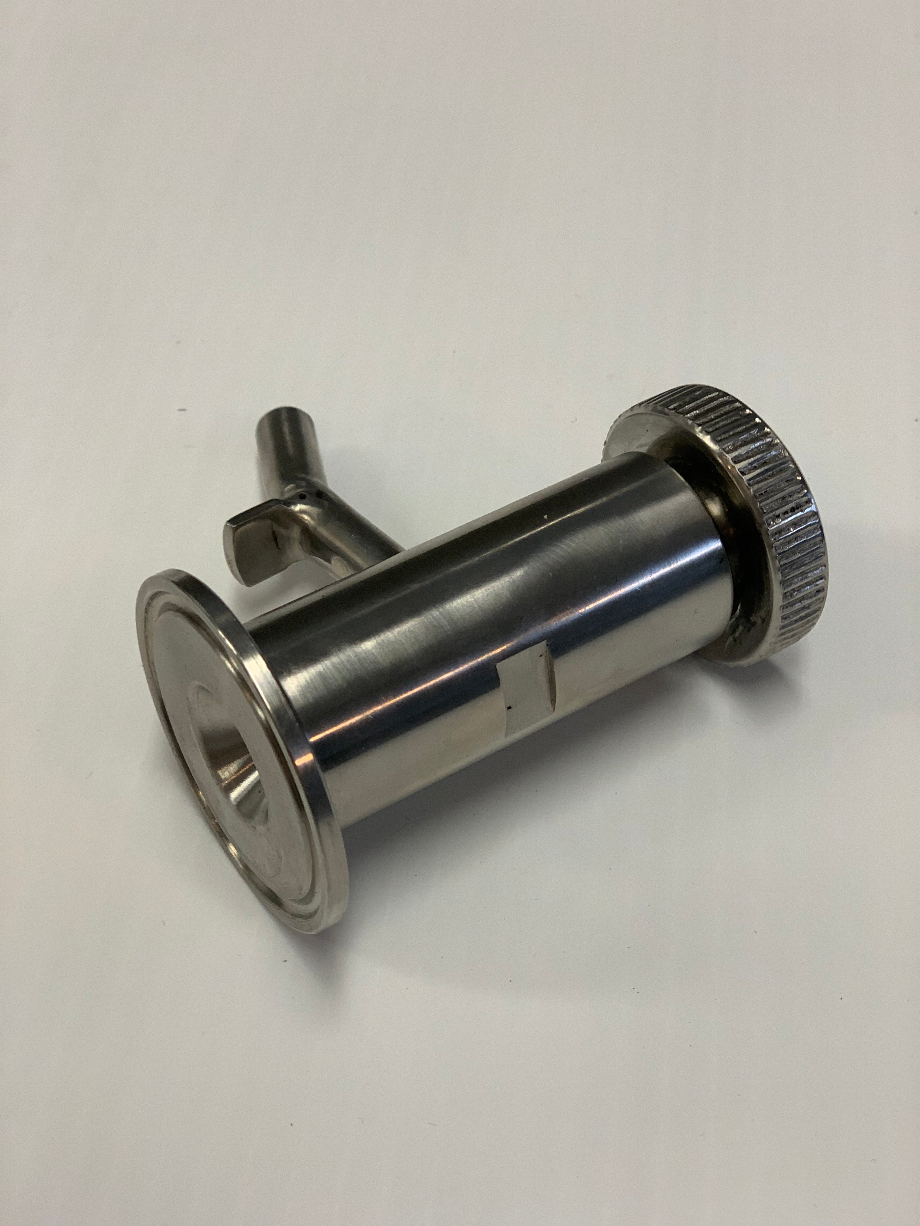 Tri-Clamp Stainless Steel Sample Valve 1.5" | DME Process Systems Ltd.