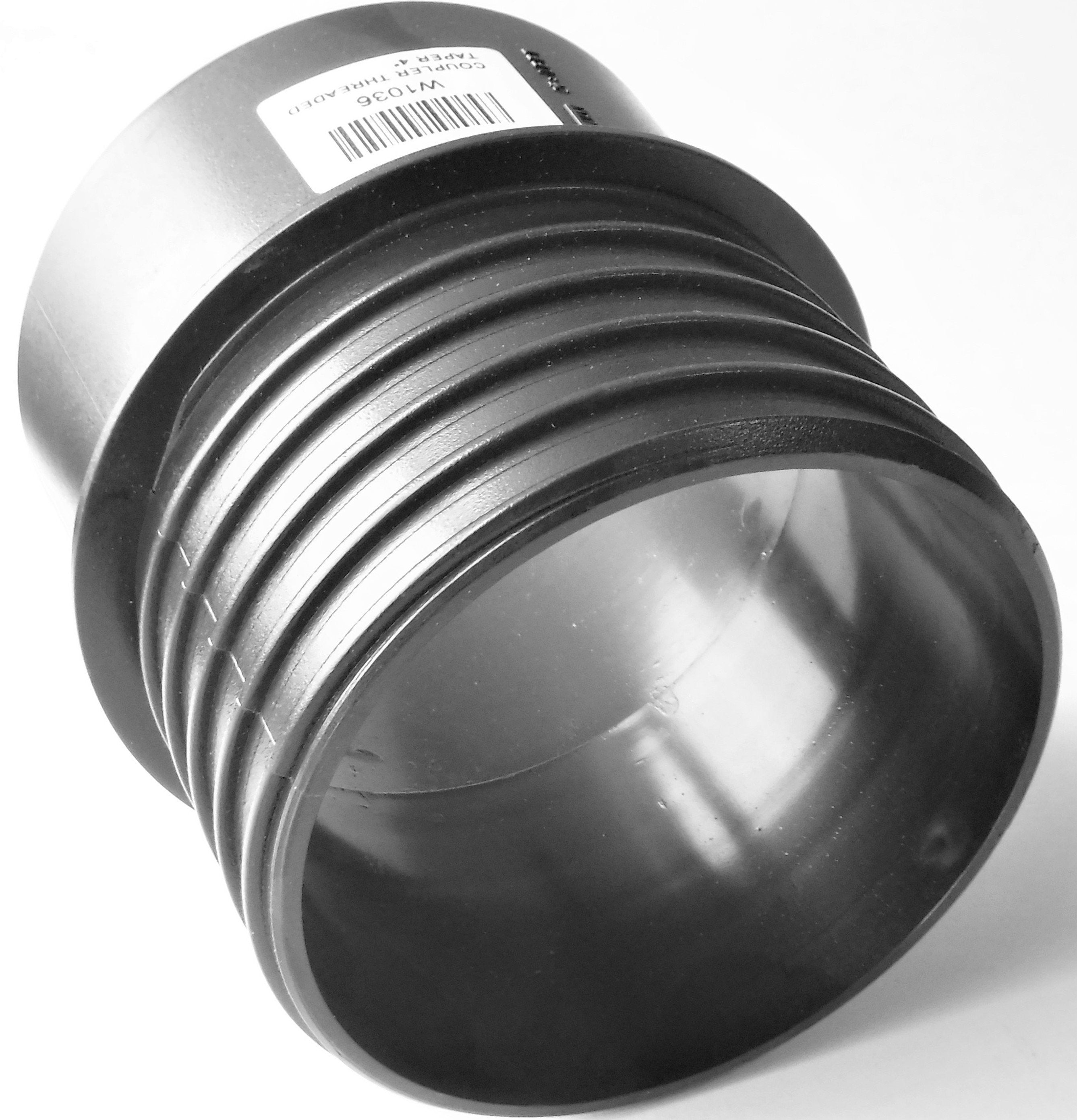 COUPLER THREADED TAPER 4" GRIST CASE-FLEX HOSE ADPT | DME Process ...